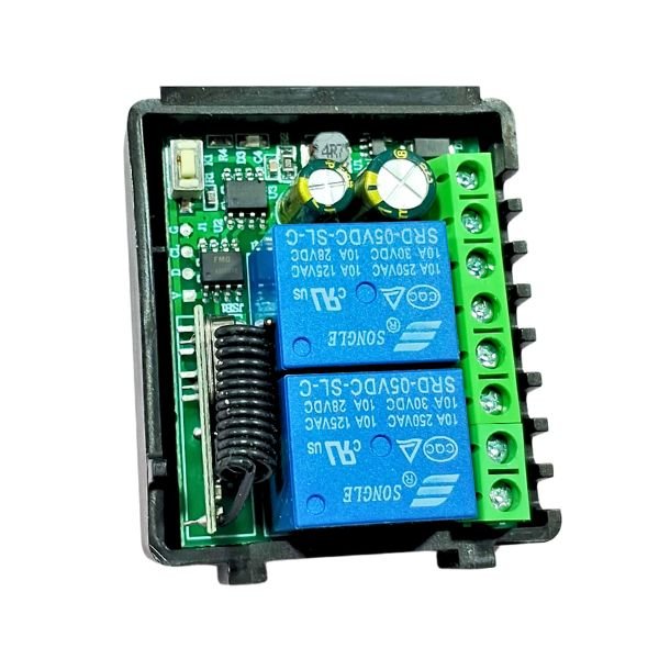 2-Channel RF Wireless Relay Remote Control