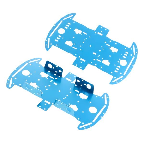 4WD Aluminum Robot Car Chassis