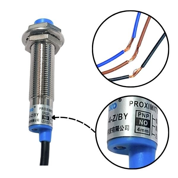 Buy LJ12A3-4-ZBY M12 Inductive Proximity Sensor PNP Online